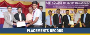 Placements Record - ASET College of Safety Management
