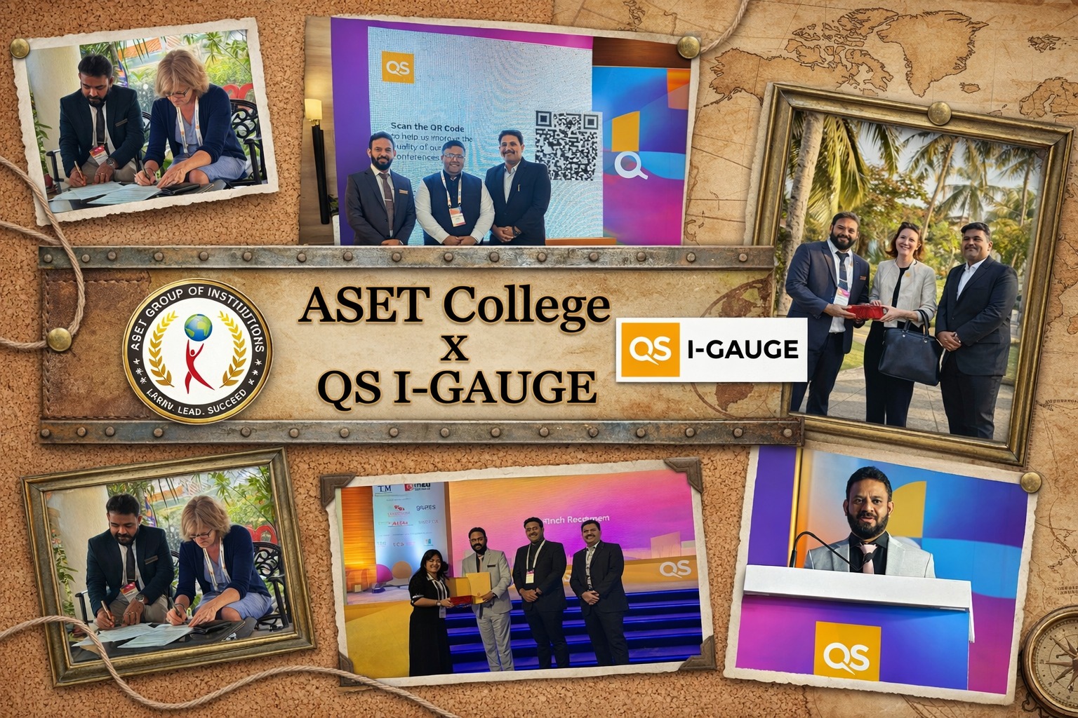 ASET COLLEGE X QS I-GAUGE - Aset College Of Aviation | Safety| Logistics